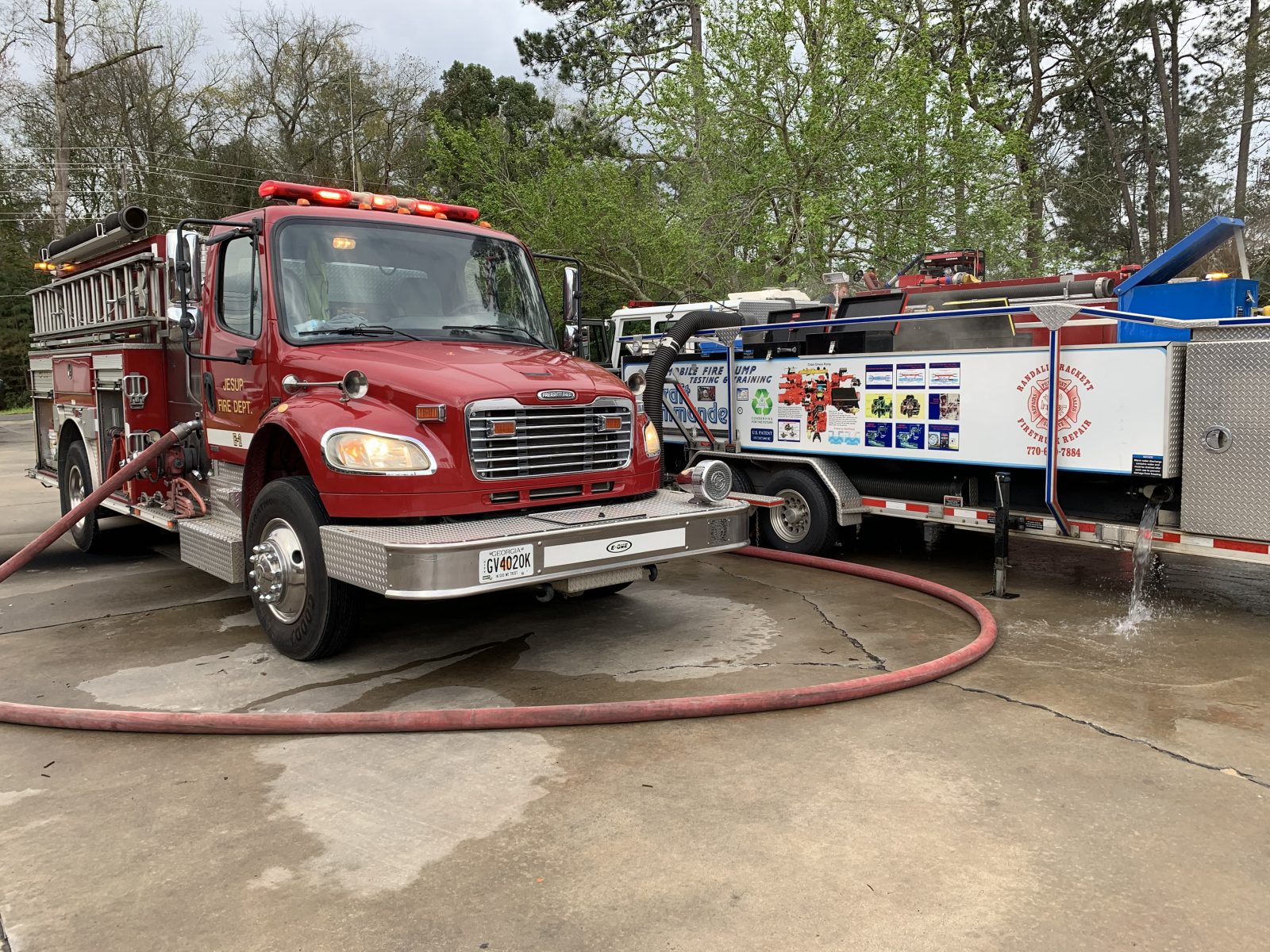 Services - Brackett Fire